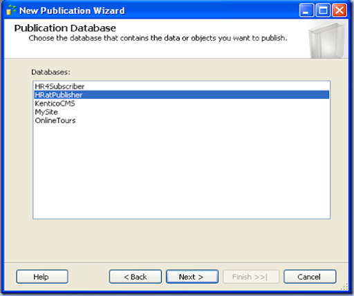 Ahmad Eid Salem: SQL Server 2005 - Merge Replication Step by Step Procedure